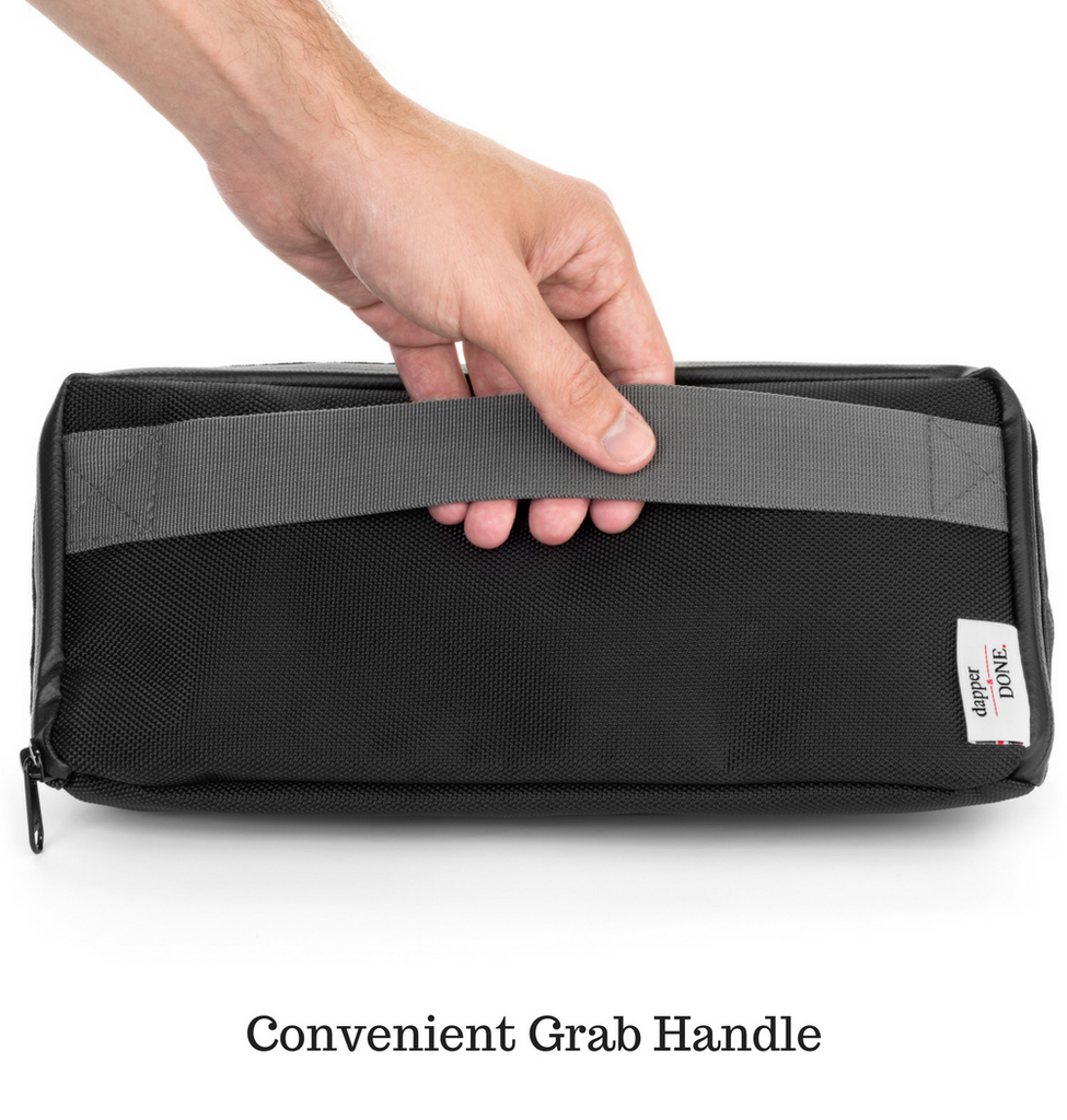 Performance Dopp Kit – Dapper & Done | Business Travel Gear for Men